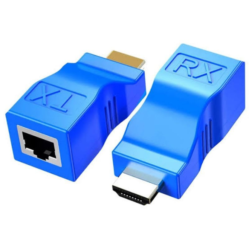 Jual HDMI Extender Cat-6 /6A 30 Meter | Shopee Indonesia