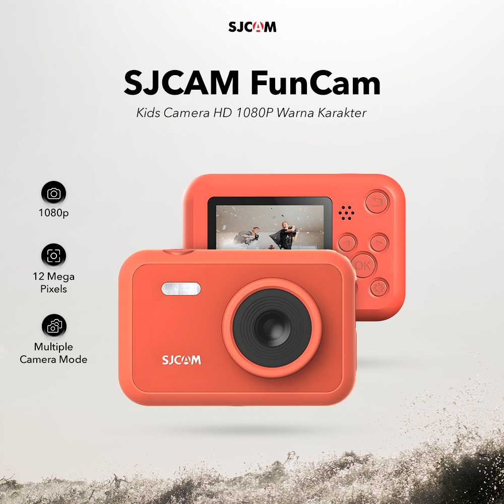 Jual SJCAM FUNCAM KIDS CAMERA kamera mini pocket digital anak-anak kids ...