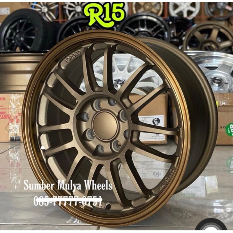 Jual (4pc) Velg R15 Volkrays RE30. Sumber Mulya Wheels. Velg mobil ...
