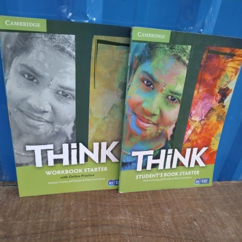 Jual THINK STUDENTS BOOK STARTER A1 DAN WORKBOOK STARTER A1 SEPASANG 2 BUKU | Shopee Indonesia