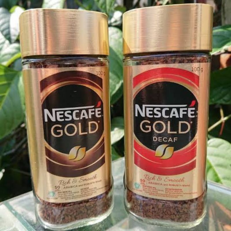 Jual NESCAFE GOLD DECAF KEMASAN JAR 100GR, BUBUK KOPI HITAM NIKMAT ...
