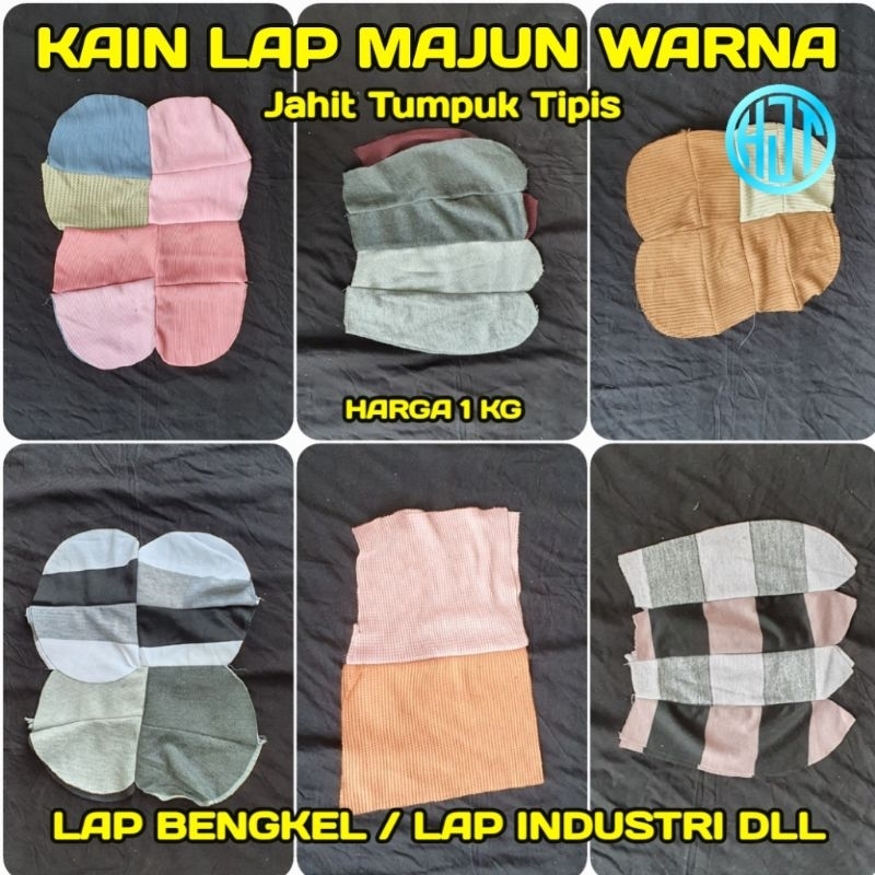 Jual Kain Lap Majun Tumpuk Tipis Super – Ideal untuk Bengkel, Industri ...