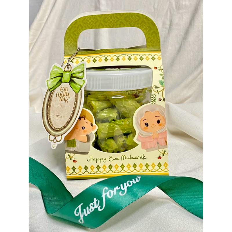 Jual PACOCO HAMPERS MINI LEBARAN mini isi 1 toples kacang mete lapis ...