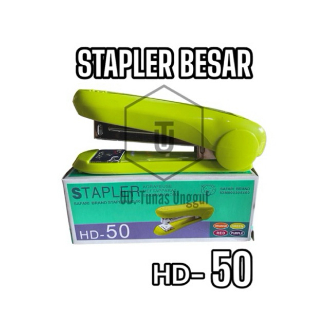 Jual STAPLER BESAR HD-50/STAPLES BESAR SAFARI | Shopee Indonesia