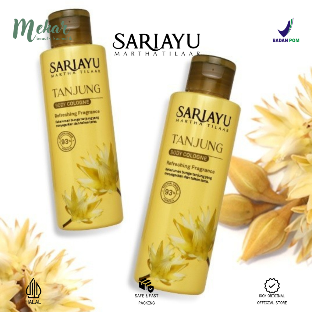 Jual Sariayu Cologne Eksotic Tanjung 150ml Original 100% | Body Mist ...