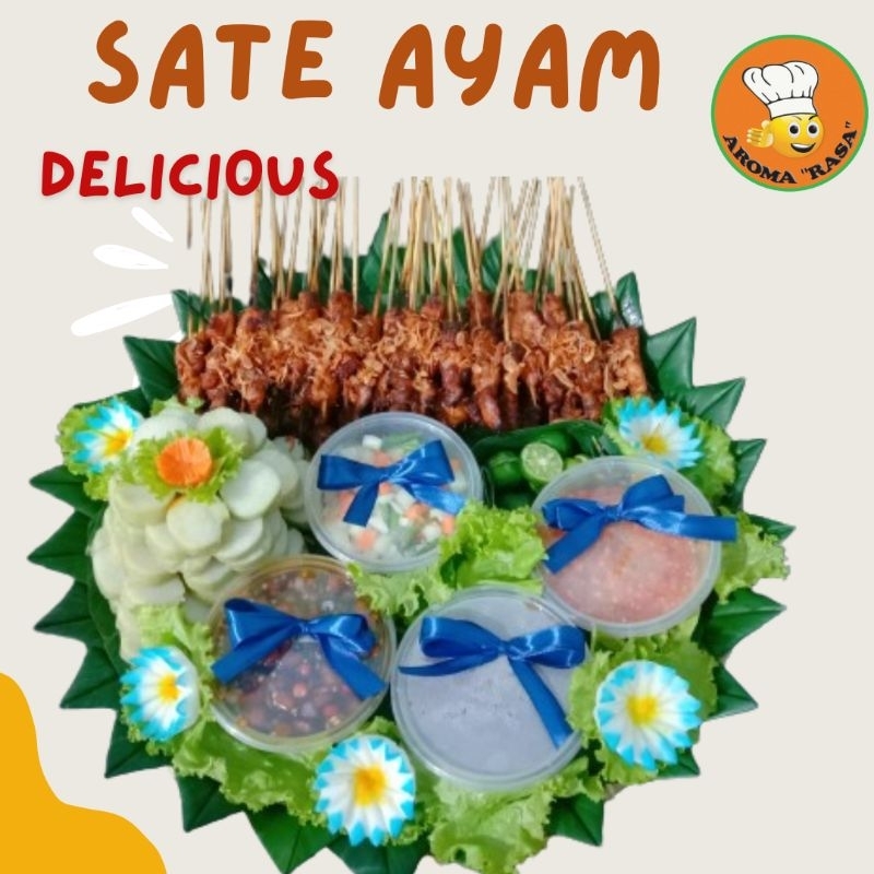 Jual Tumpeng sate/Tumpeng/Sate tampah/Sate ayam 20 Porsi | Shopee Indonesia