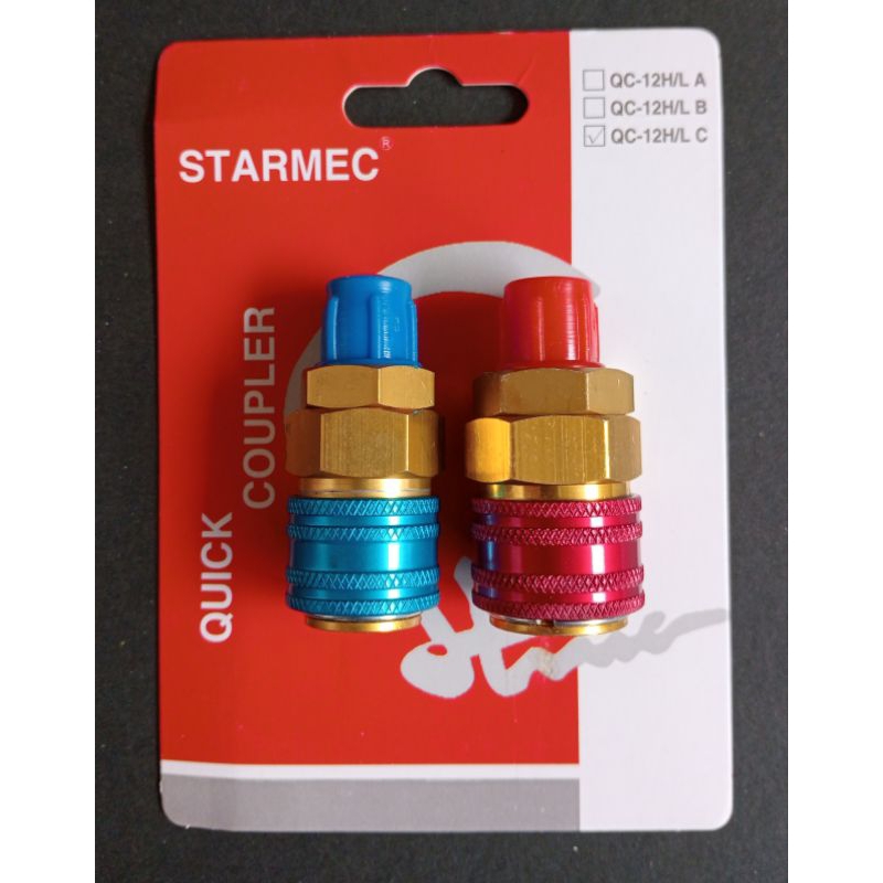 Jual QUICK COUPLER CONNECTOR PENGISIAN FREON AC MOBIL R134A NEPEL ...