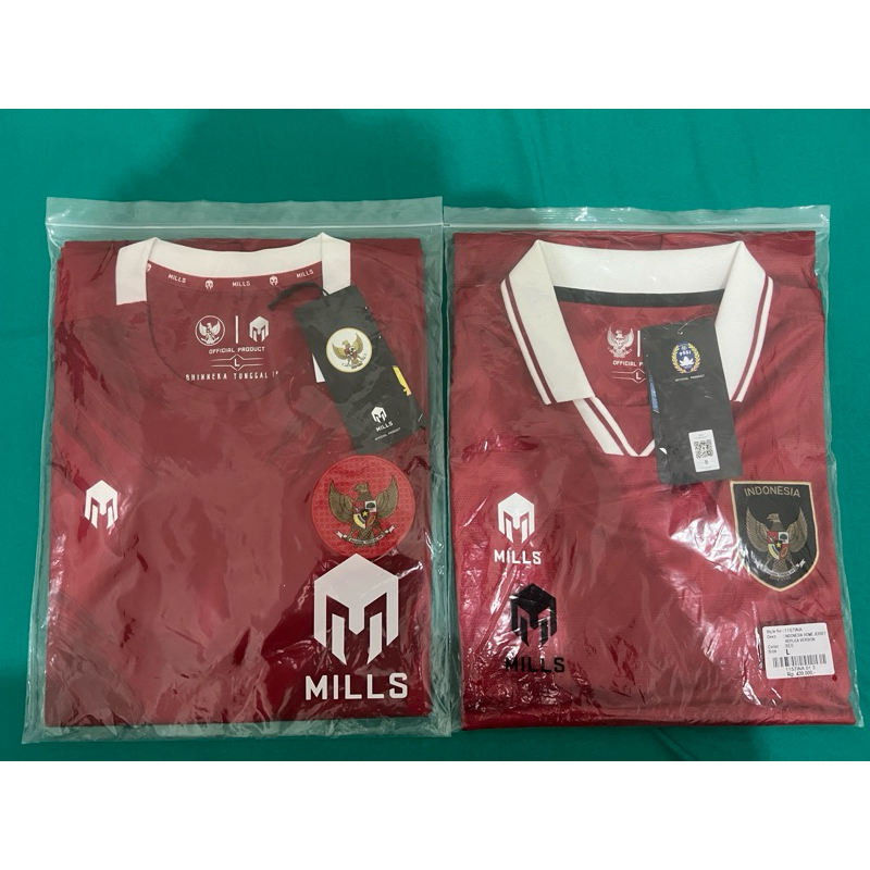 Jual Bundling Mills Timnas Home 2020 & 2022 | Shopee Indonesia