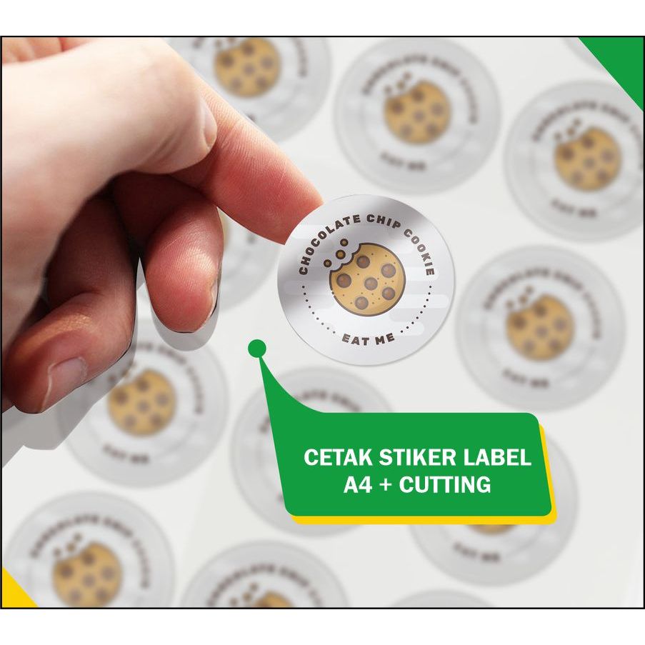 Jual Custom Cetak Stiker / Cetak Stiker Label Kemasan / Label Usaha ...
