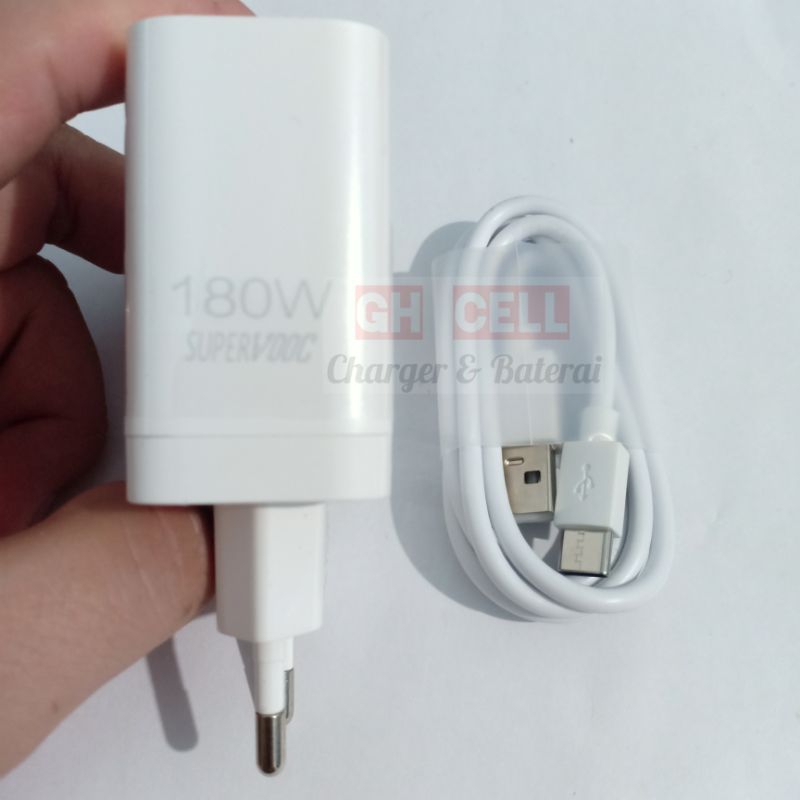 Jual ( 180W ) Charger Realme 7 8 9 9i 10 11 12 12+ C51 C51s C53 C55 C63 ...