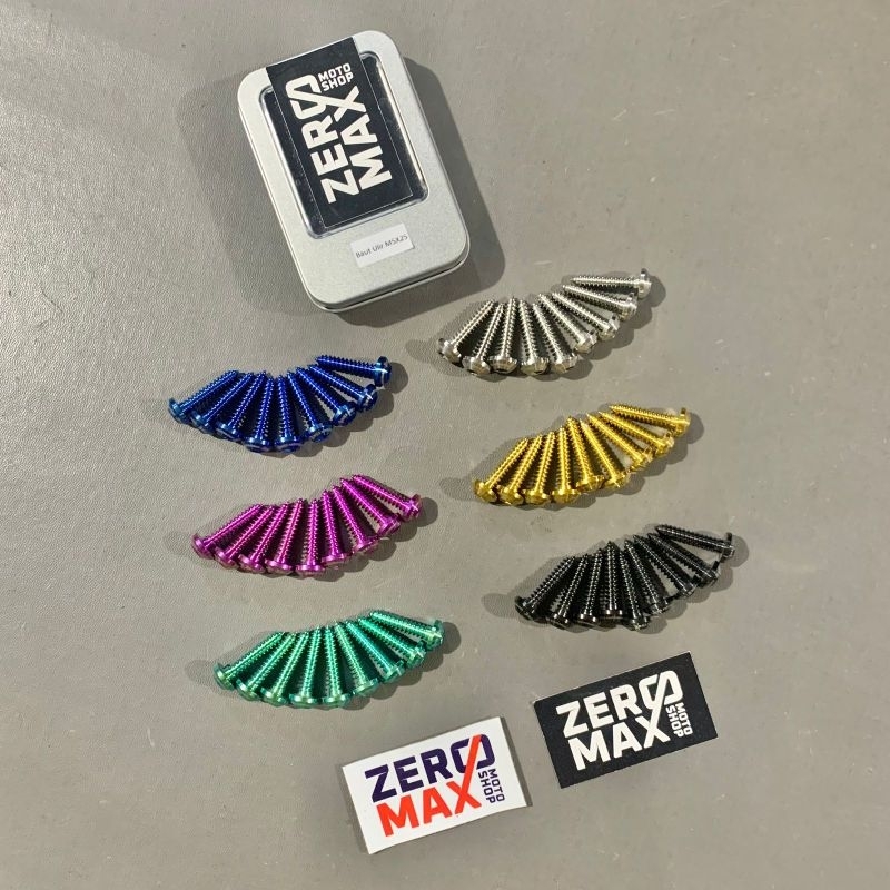 Jual Baut Cover Tutup Box Filter Udara Titanium WR3 All New NMAX 2020 ... Jual Baut Cover Tutup Box Filter Udara Titanium WR3 All New NMAX 2020 ...