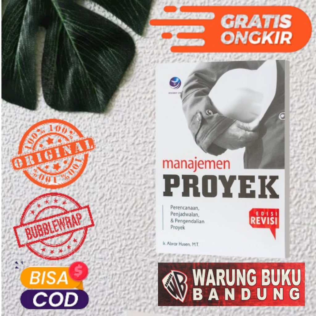 Jual Buku Manajemen Proyek Perencanaan Penjadwalan Pengendalian Proyek - Ir. Abrar Husen, MT ...
