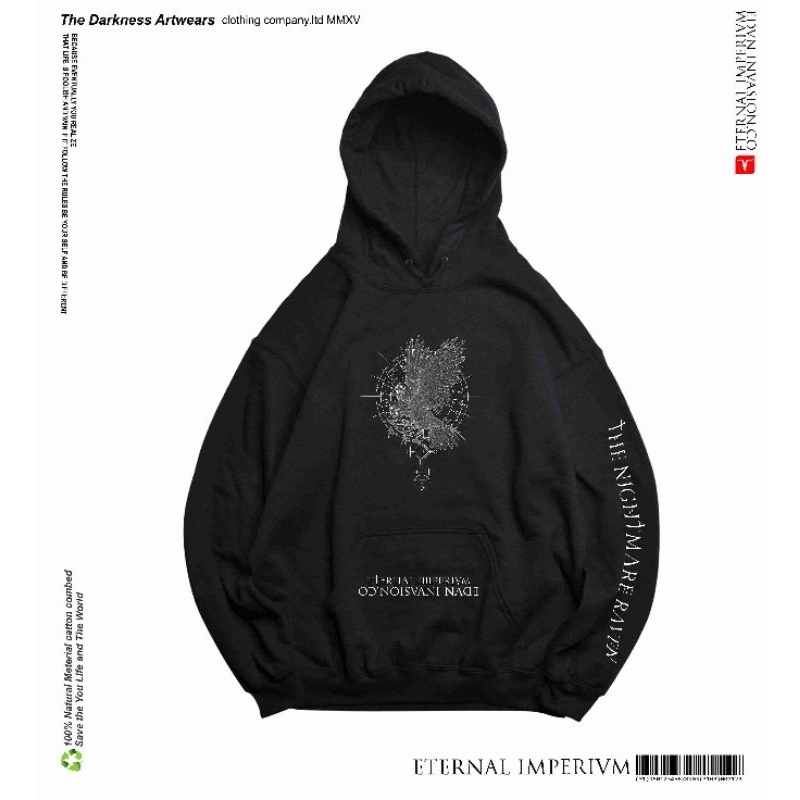 Jual HOODIE EDVN INVCO vol.09 - The Nightmare Raven | Shopee Indonesia