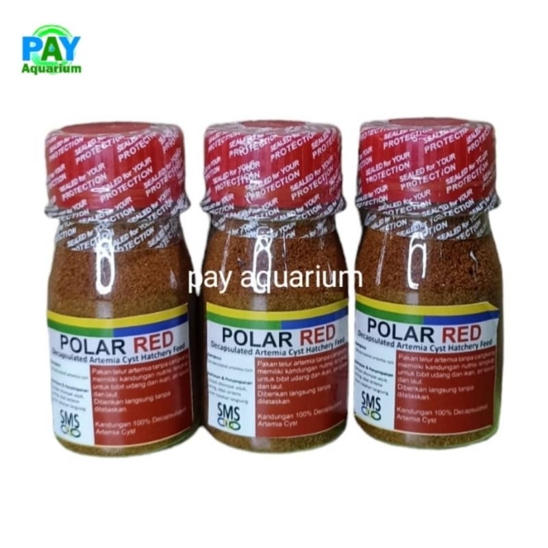 Jual Polared Polar Red Artemia Instant Shell 30gram | Shopee Indonesia