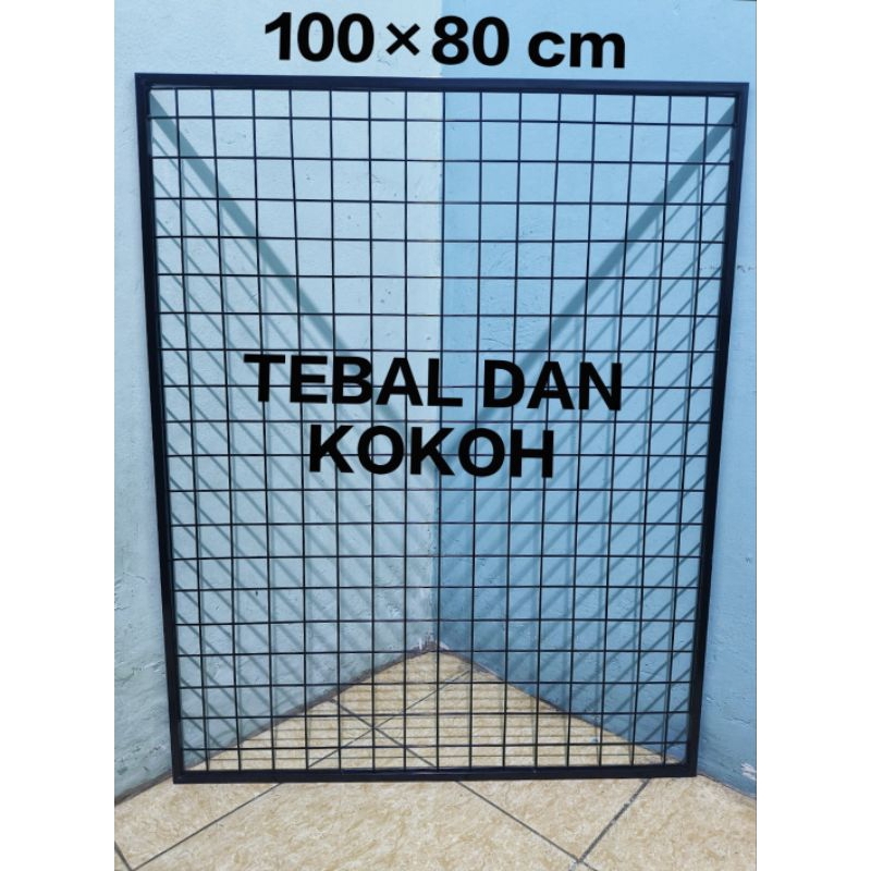 Jual (COD) RAK BINGKAI MUNDO 80Cm × 100Cm, RAK DISPLAY PAJANGAN DINDING ...