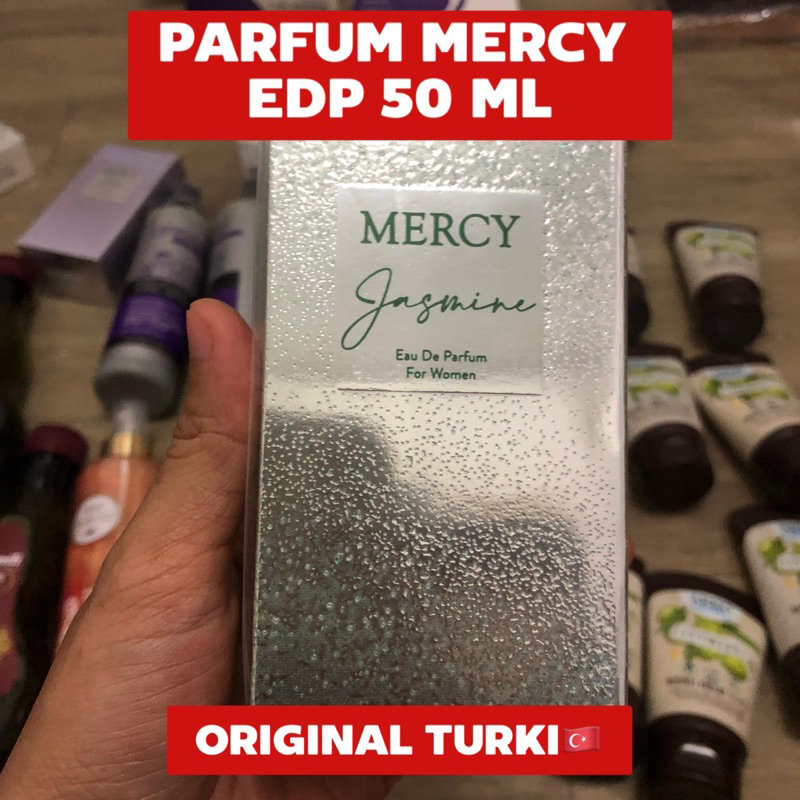 Jual Parfum Mercy Eau De Parfum 50 ml Turki Original Turkey | Shopee ...