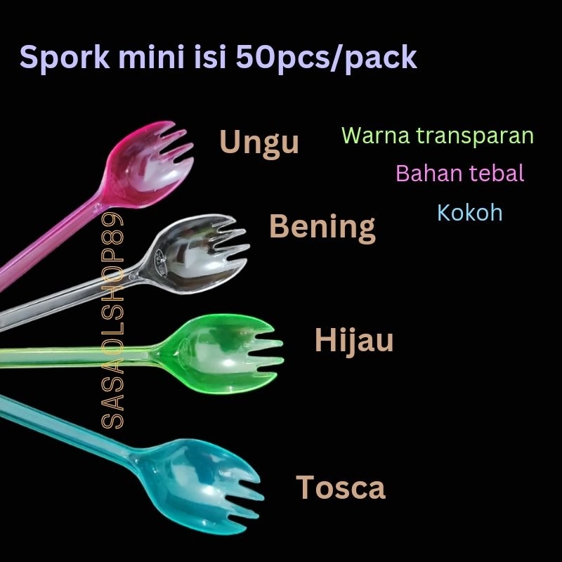 Jual Spork Mini Sendok Garpu 2in1 | Shopee Indonesia