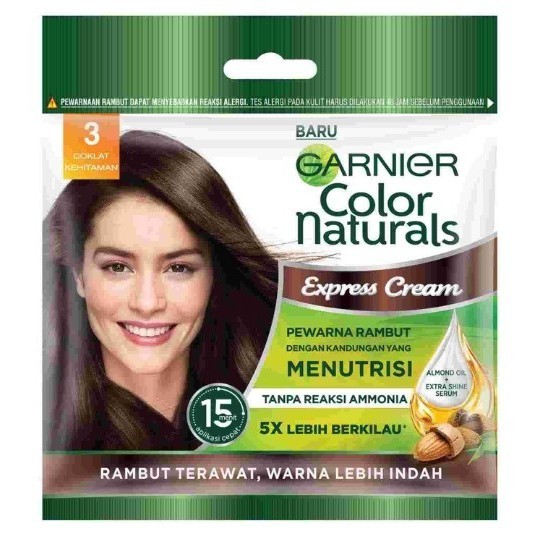 Jual Garnier Color Naturals Hair Color Sachet Pack | Shopee Indonesia