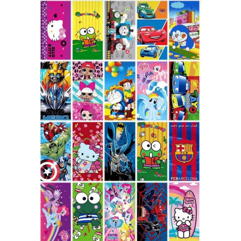 Jual Handuk anak Karakter kartun/bahan katun/tebal 250gr/UK.70cm × ...