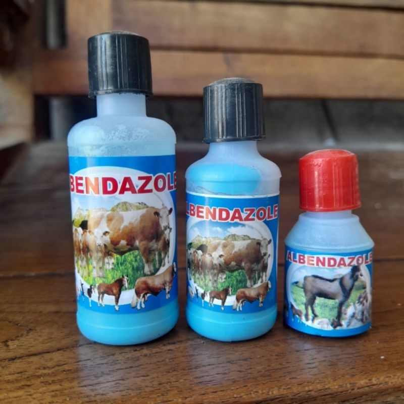 Jual Obat Cacing Sapi / Obat Sapi Kambing Domba Cair Albendazole 5ml ...