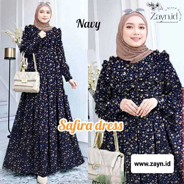 Jual GAMIS RUFFLE/gamis bunga-bunga terbaru/gamis busui/gamis dewasa ...
