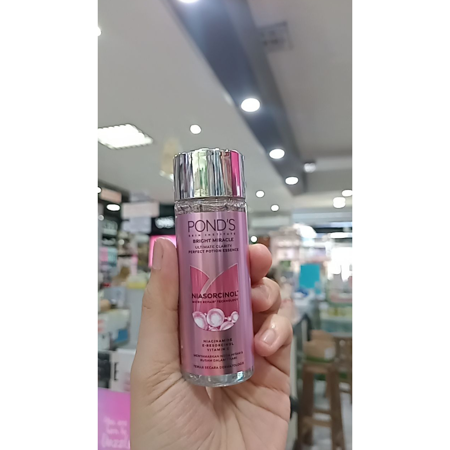Jual PONDS BRIGHT MIRACLE ULTIMATE CLARITY PERFECT POTION ESSENCE 50ML ( KEMASAN BARU ) | Shopee ...