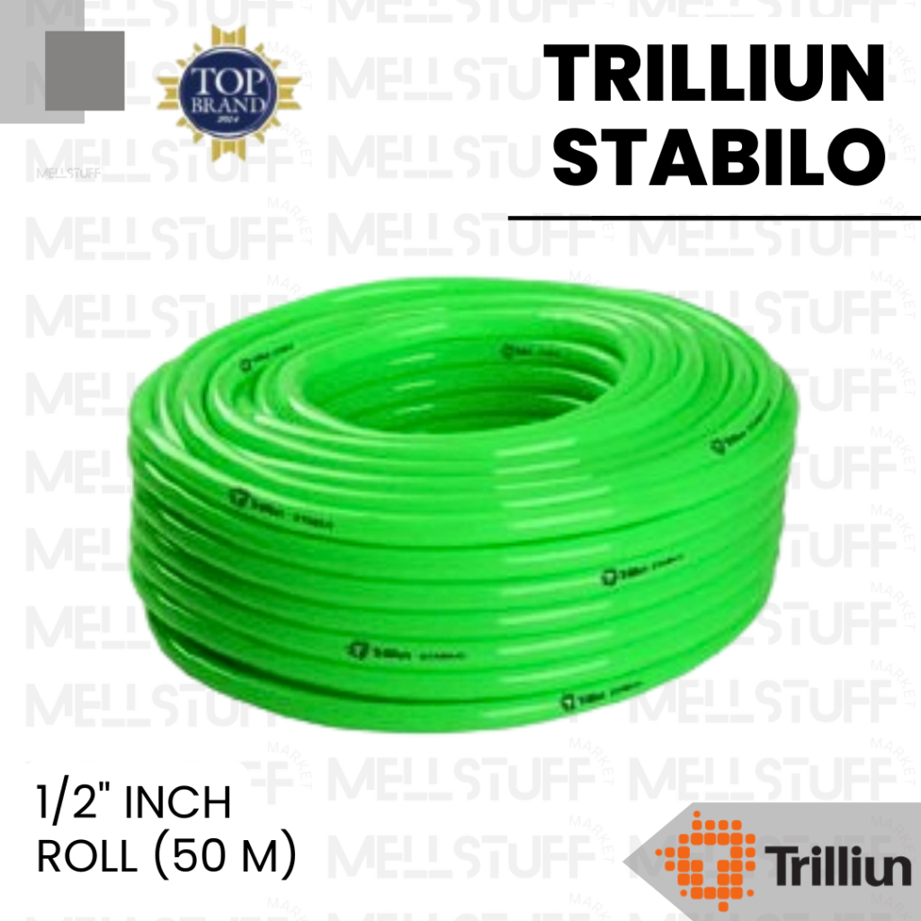 Jual Selang PVC Trilliun Stabilo 1/2" Inch 50 Meter Selang Air Taman | Shopee Indonesia