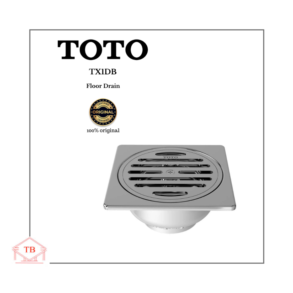 Jual TOTO TX1DB - Floor Drain - Saringan Kamar Mandi | Shopee Indonesia