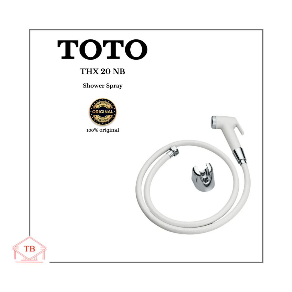 Jual TOTO THX20NB / THX 20 NB (WHITE) - Shower Spray / Jet Shower ...