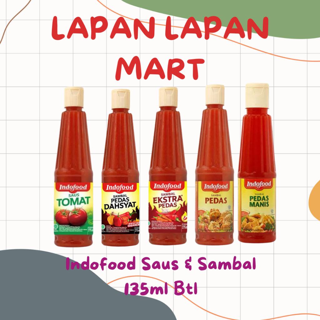 Jual Indofood Saus & Sambal 135ml | Shopee Indonesia
