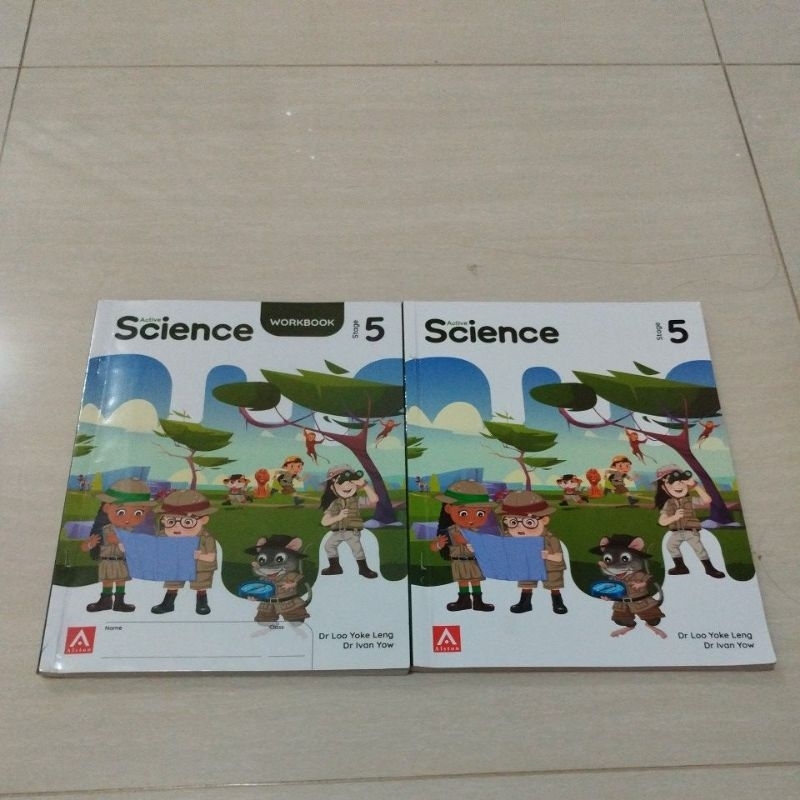 Jual Active Science 5 text book Dan workbook | Shopee Indonesia