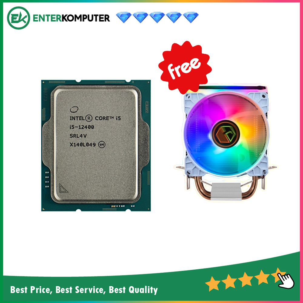 Jual Intel Core i5-12400 2.5GHz Up To 4.4GHz [Tray] Socket LGA 1700 ...