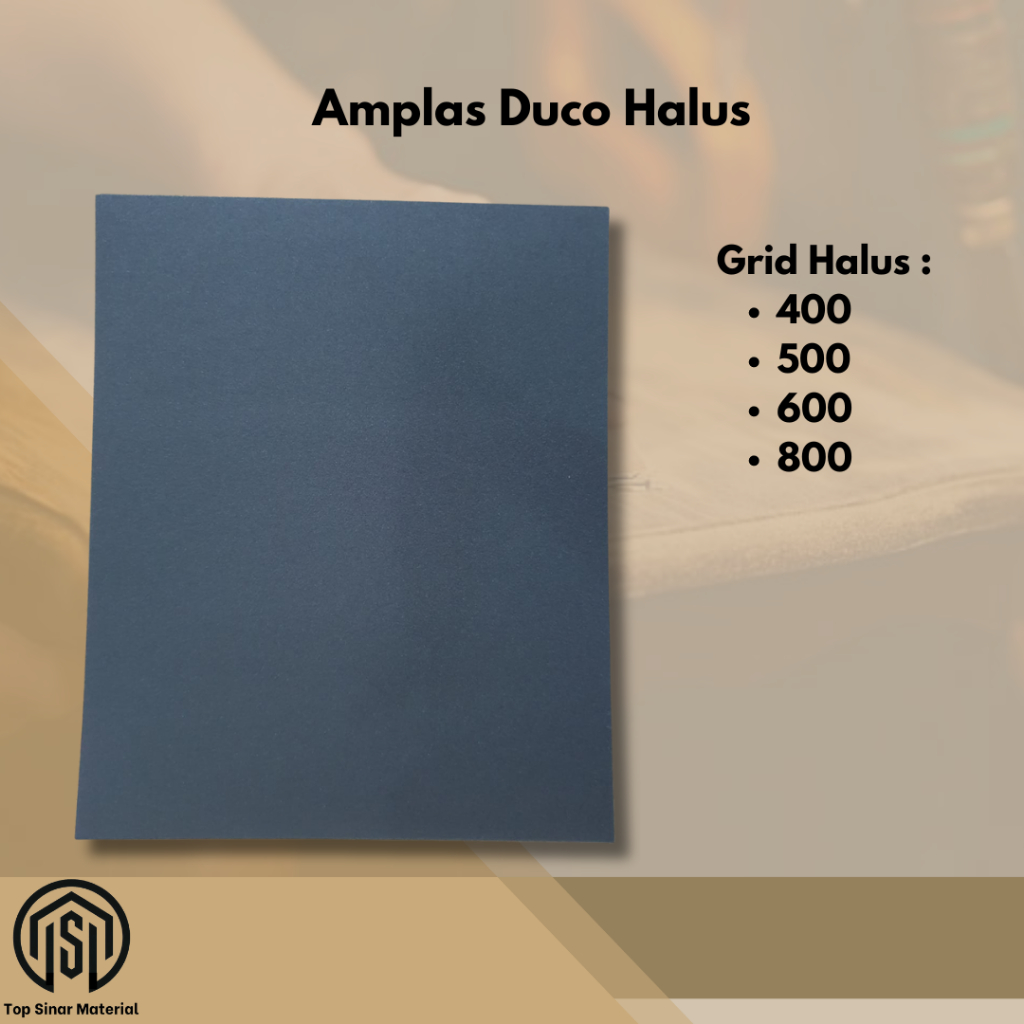 Jual Amplas Duco Per Lembar / Amplas Gosok Anti Air Serbaguna Grid 500 ...