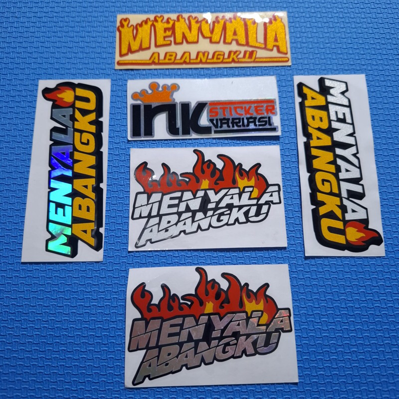 Jual Stiker sticker Menyala Abangku Cutting | Shopee Indonesia