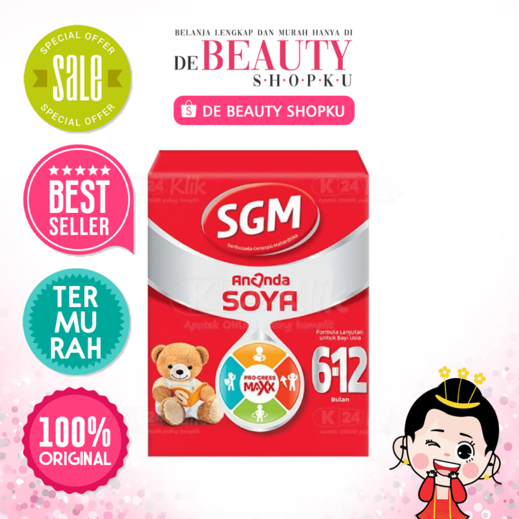 Jual SGM Soya 2+ / 6-12 Bulan 400gr | Shopee Indonesia