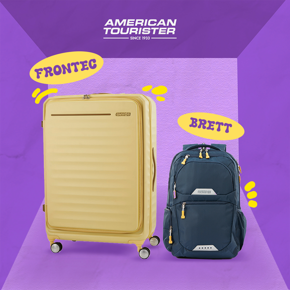 Jual American Tourister Back To School Set Bundle Frontec Large ...