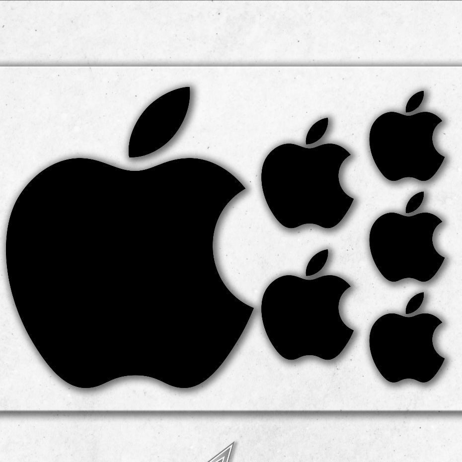 Jual STIKER APPLE STICKER APPLE SET IPHONE MACBOOK | Shopee Indonesia
