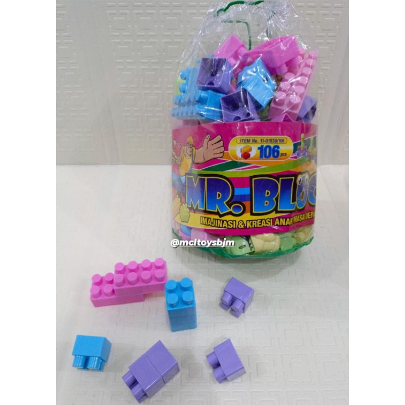 Jual Balok Mr. Blocks Mainan Edukasi Anak Block Balok Susun | Shopee Indonesia
