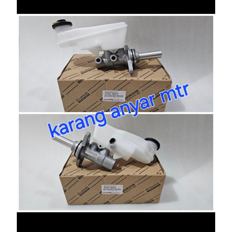 Jual brake master assy/master rem atas hilux revo 2GD 47201-0K610 ...