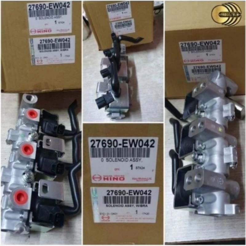 Jual SELENOID ASSY VALVE ANGIN 3 WAY 27690-EW042 HINO 500 FM260 GENUINE ...