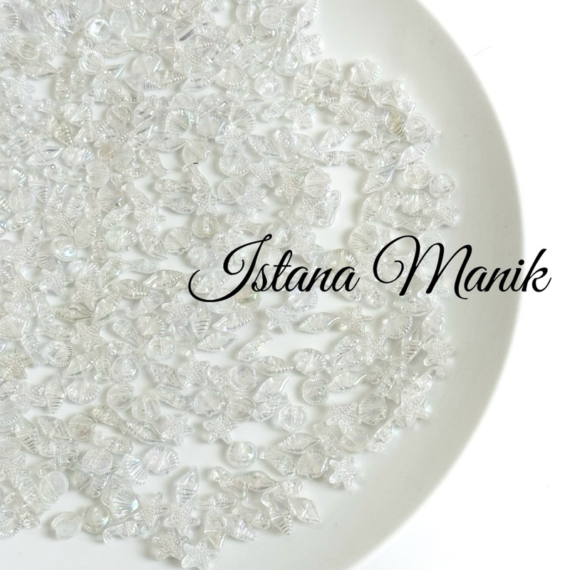 Jual Manik mote Biota Laut Bening (15gr) | Shopee Indonesia