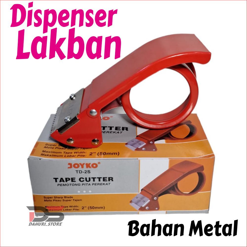 Jual TAPE CUTTER METAL / DISPENSER LAKBAN / CUTTER LAKBAN / TEMPAT ...