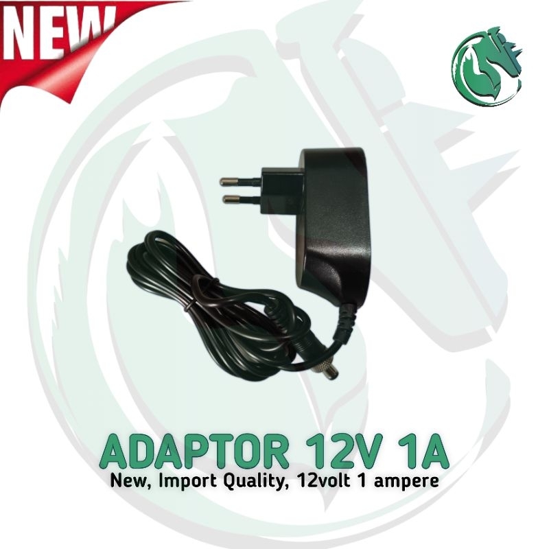 Jual NEW - ADAPTOR ADAPTER 12 VOLT 1 AMPERE IMPORT QUALITY UNTUK MODEM ...