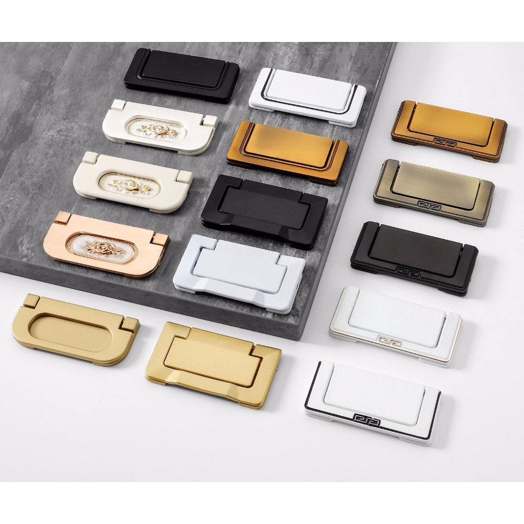 Jual Tarikan Laci Aluminium Kotak Persegi / Handle Laci Serbaguna ...