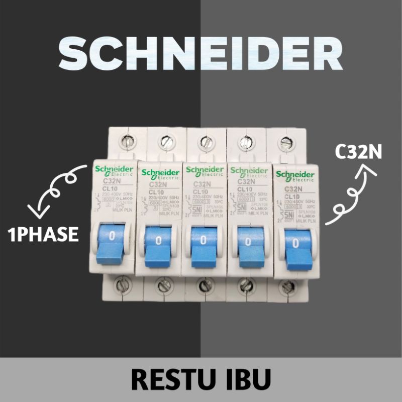 Jual mcb pln ..1pas..2.A.4.A.6.A.10..A.16.A.20.A.25.A 35 A 50A ...