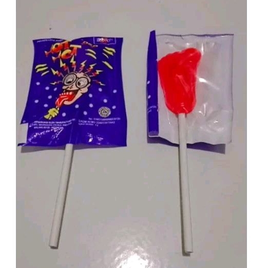 Jual permen kaki hot pop 125g /permen rasa mangga 25 pcs | Shopee Indonesia