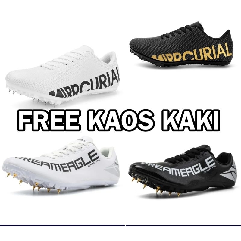 Jual Sepatu sprinter dan lompat jauh atletik dream eagle & mercurial ...