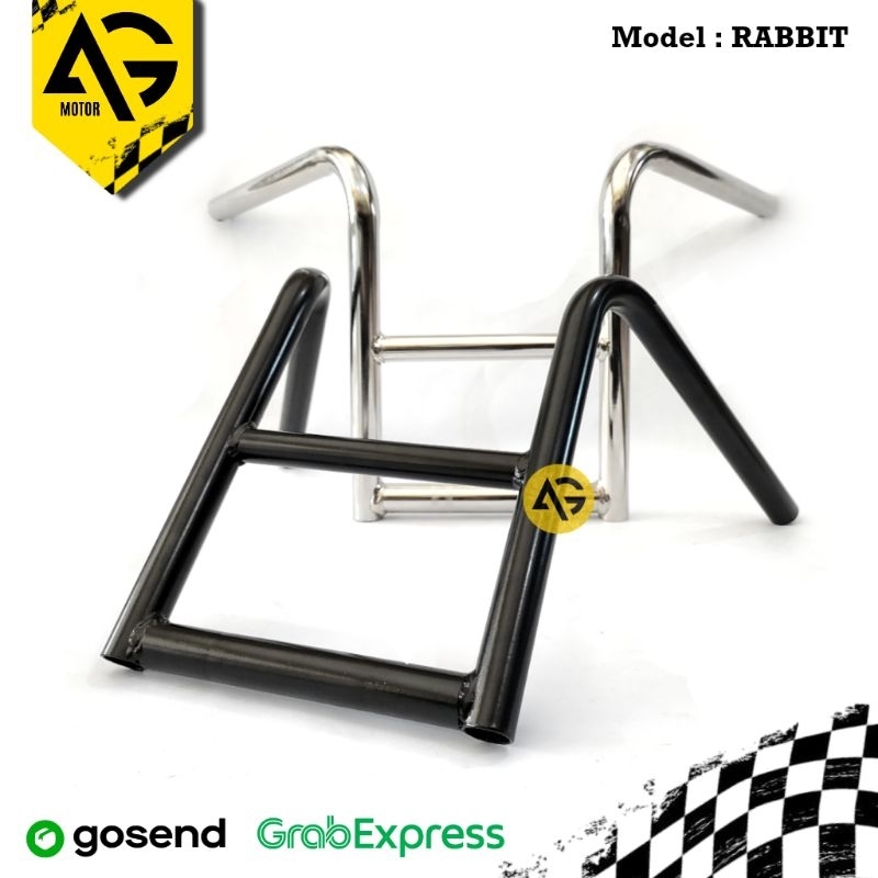 Jual Stang sepeda motor costum model Telinga Kelinci - Rabbit Ears ...