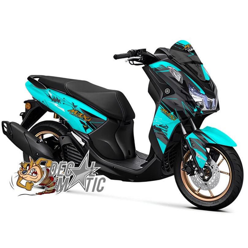 Jual Decal Lexi 155 Full Body Stiker Full Body Motor Yamaha Lexi 125 ...