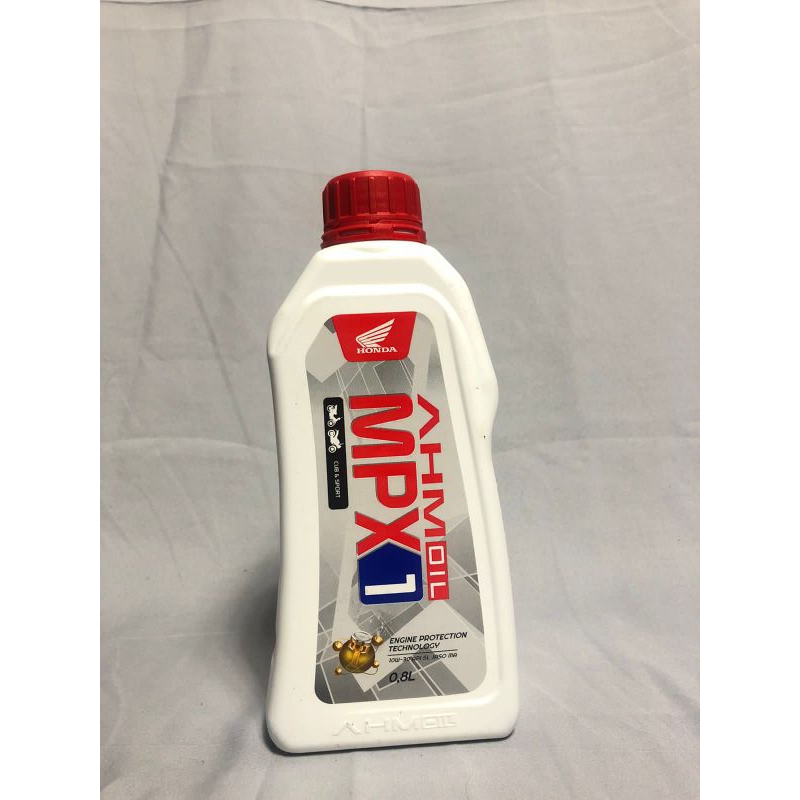 Jual AHM Oil MPX 1 original 0.8LUntuk Bebek & Sport(Spesifikasi SAE:10W ...